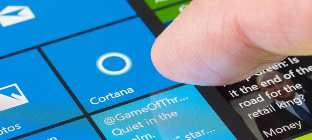 在Windows 10上使用Cortana技能用于PC和移动设备