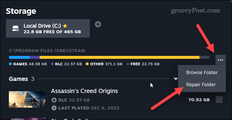 如何修复Steam磁盘写入错误 - 数字指南