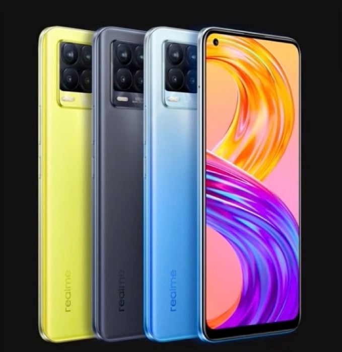 配备四摄像头和 Android 11 的 Realme 8 和 8 Pro 在印度推出 - 数字指南