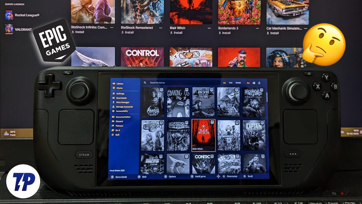 如何在 Steam Deck 上获取您的 Epic Games 库 - 数字指南