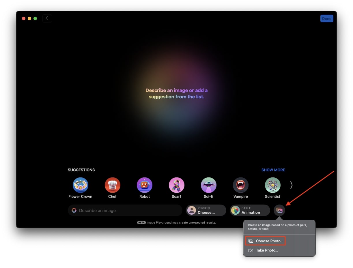 如何在 Mac 上设置和使用 Image Playground - 数字指南