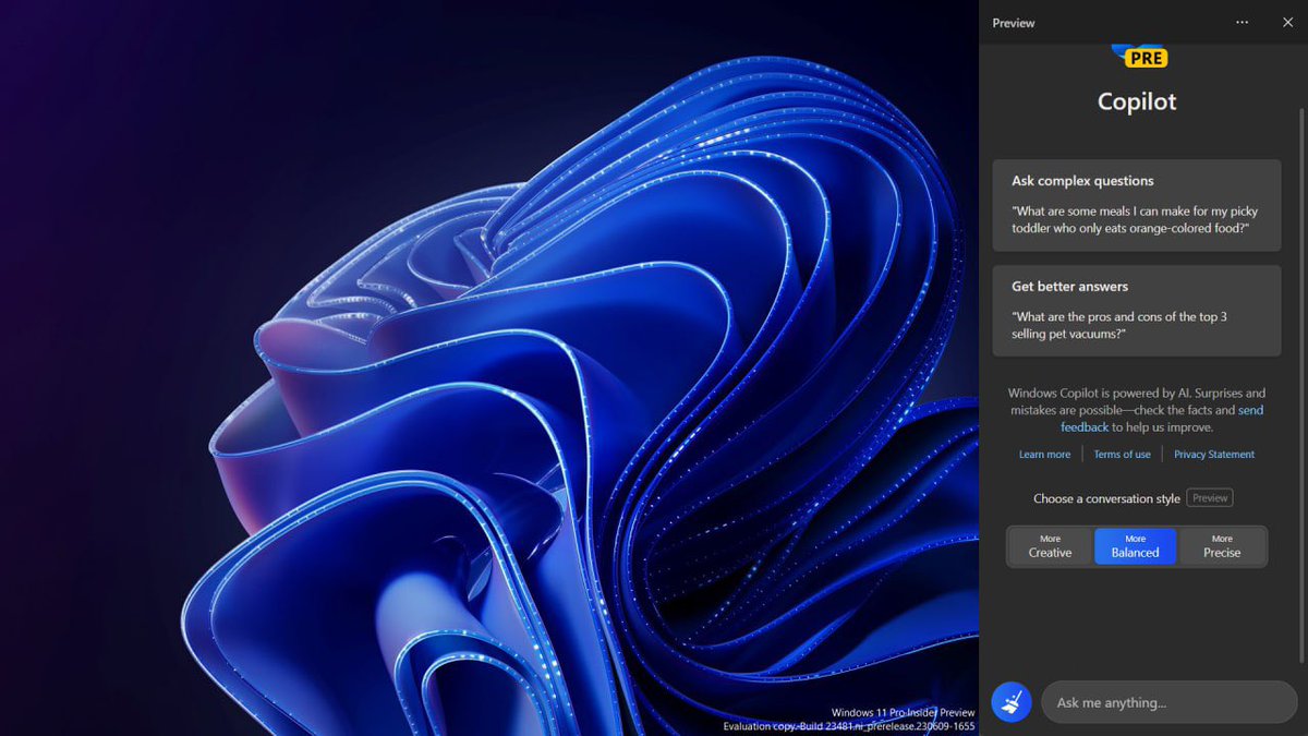 在Windows 11 Build 23481（DEV）中启用Copilot和其他隐藏功能 - 数字指南