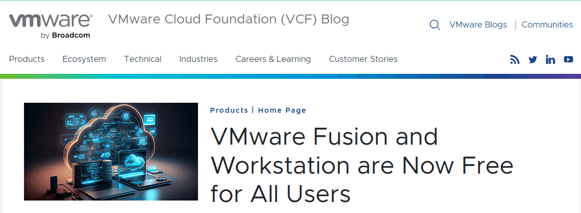 VMware Fusion 和 Workstation 现已对所有用户免费 - 数字指南
