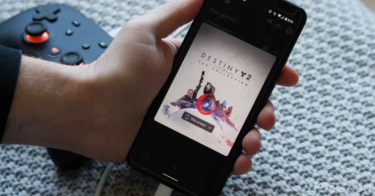 谷歌 Stadia 获得移动触摸控制功能；现在可以在任何 Android 手机上运行 - 数字指南