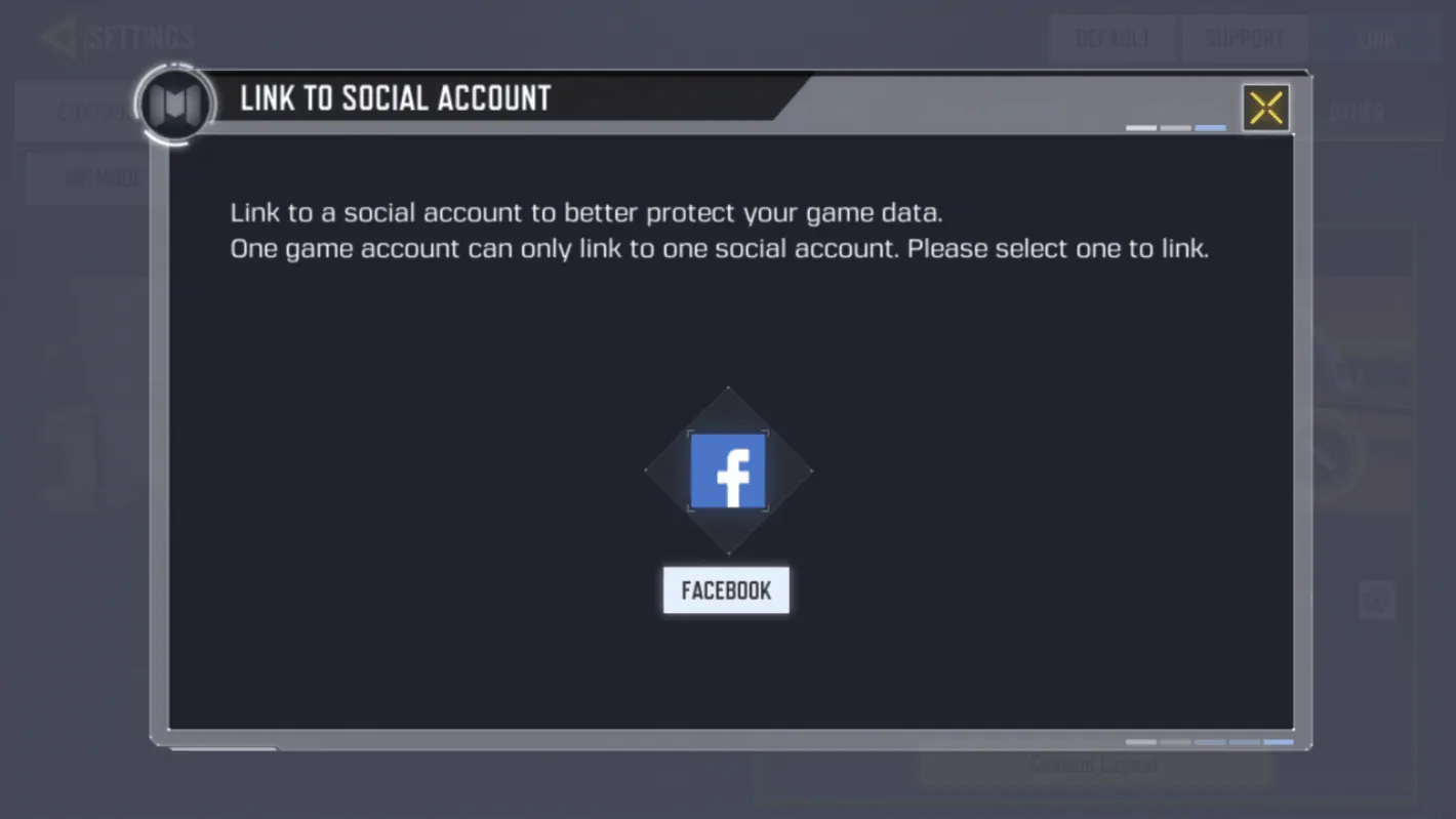 如何将 COD Mobile 链接到 Facebook