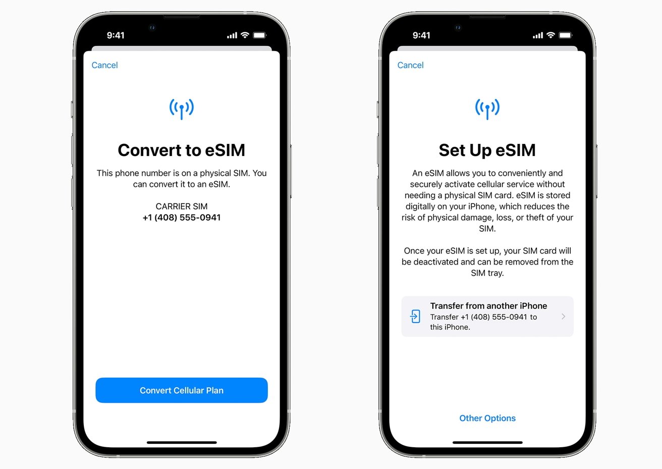 如何在iPhone 13上设置ESIM - 数字指南