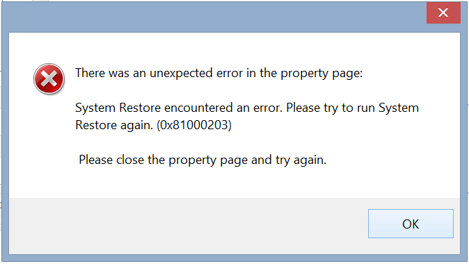 如何修复系统还原0x81000203错误代码 - 数字指南