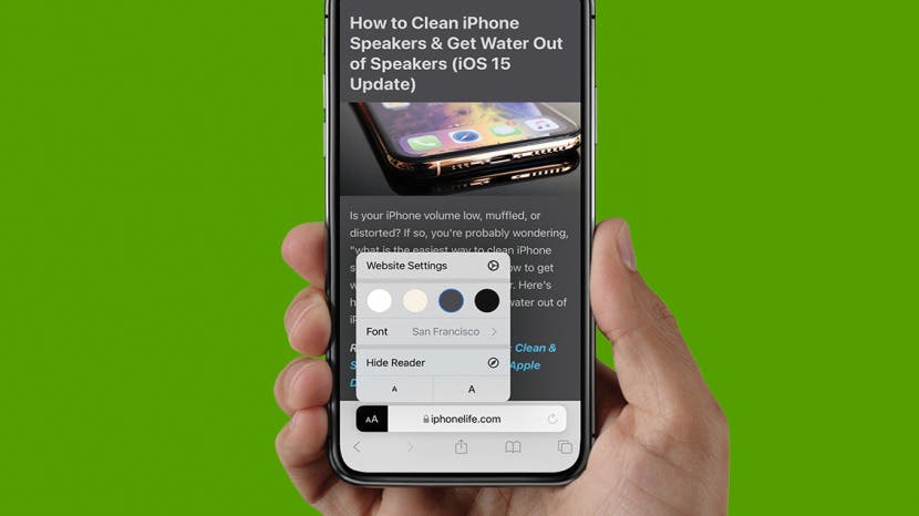 如何在 Safari 阅读器模式下自定义网页 - 数字指南