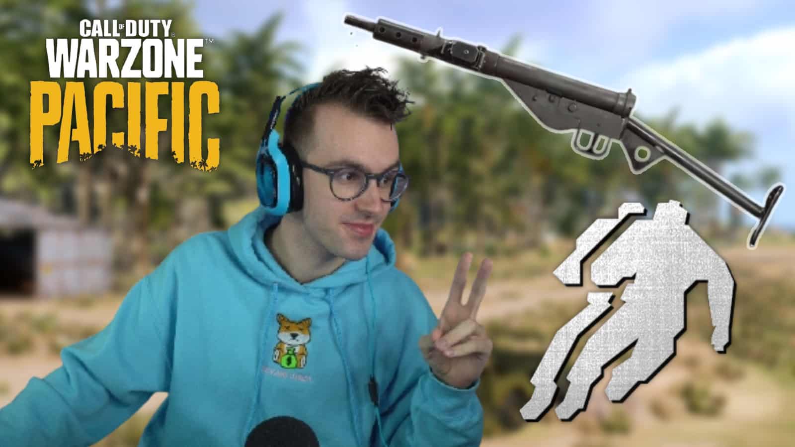 《战区》主播 JoeWo 揭示了火山口“移动速度最快”的冲锋枪装备