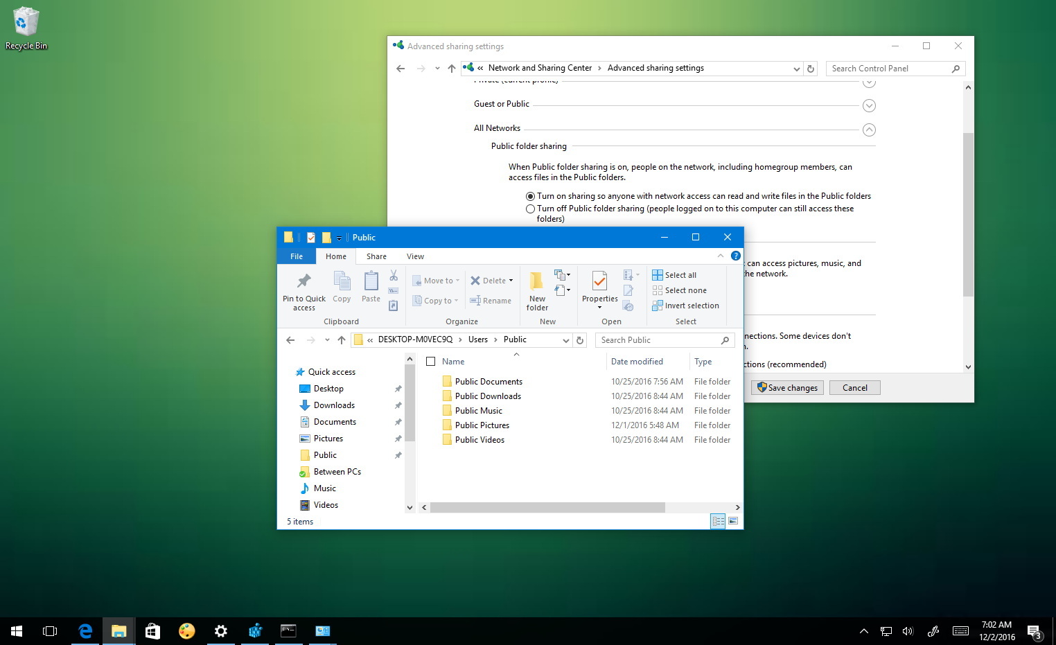 如何在 Windows 10 上使用公用文件夹与其他人共享文件 - 数字指南