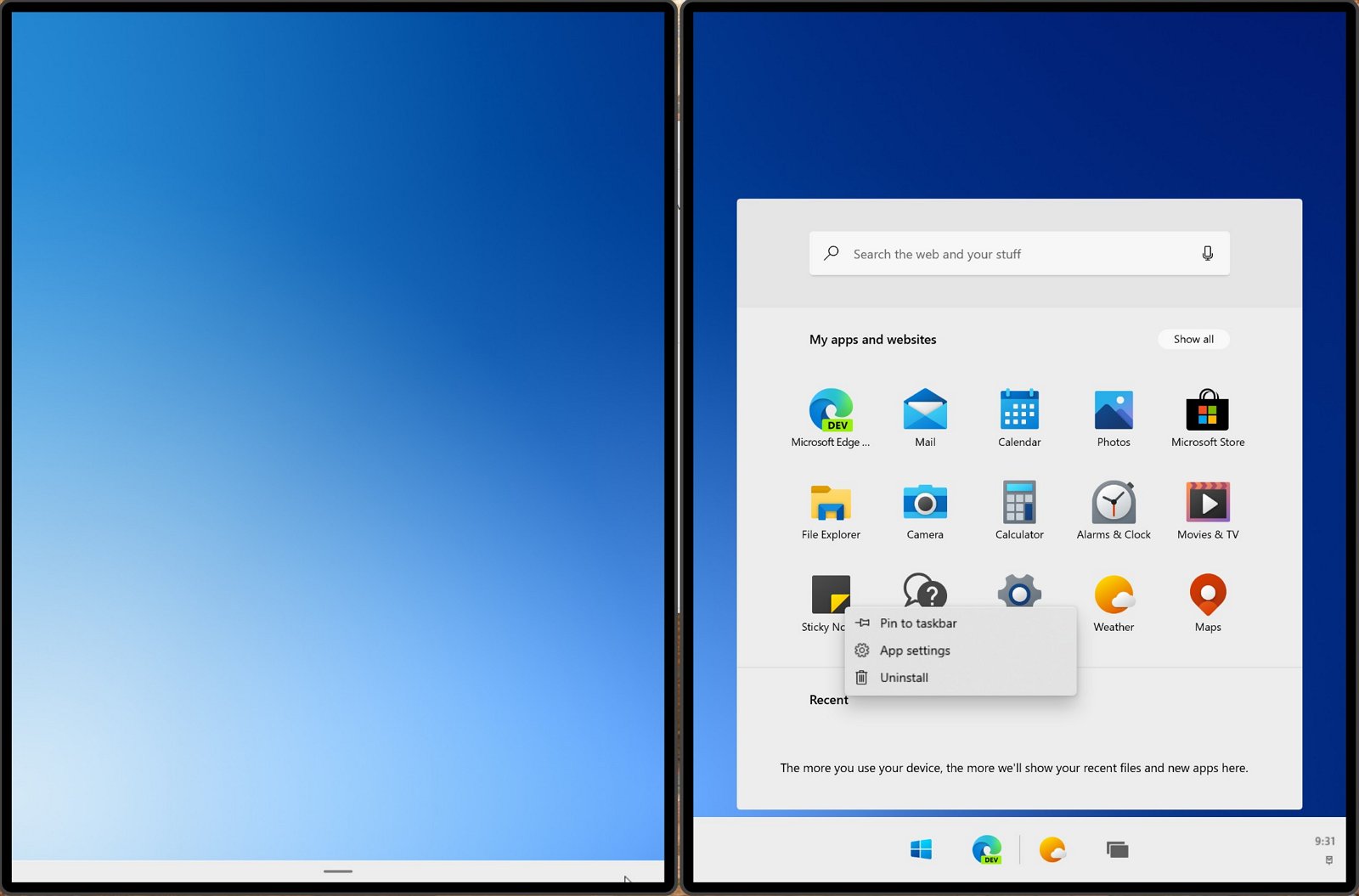Windows 10 开始菜单可能会重新设计，不再有动态磁贴