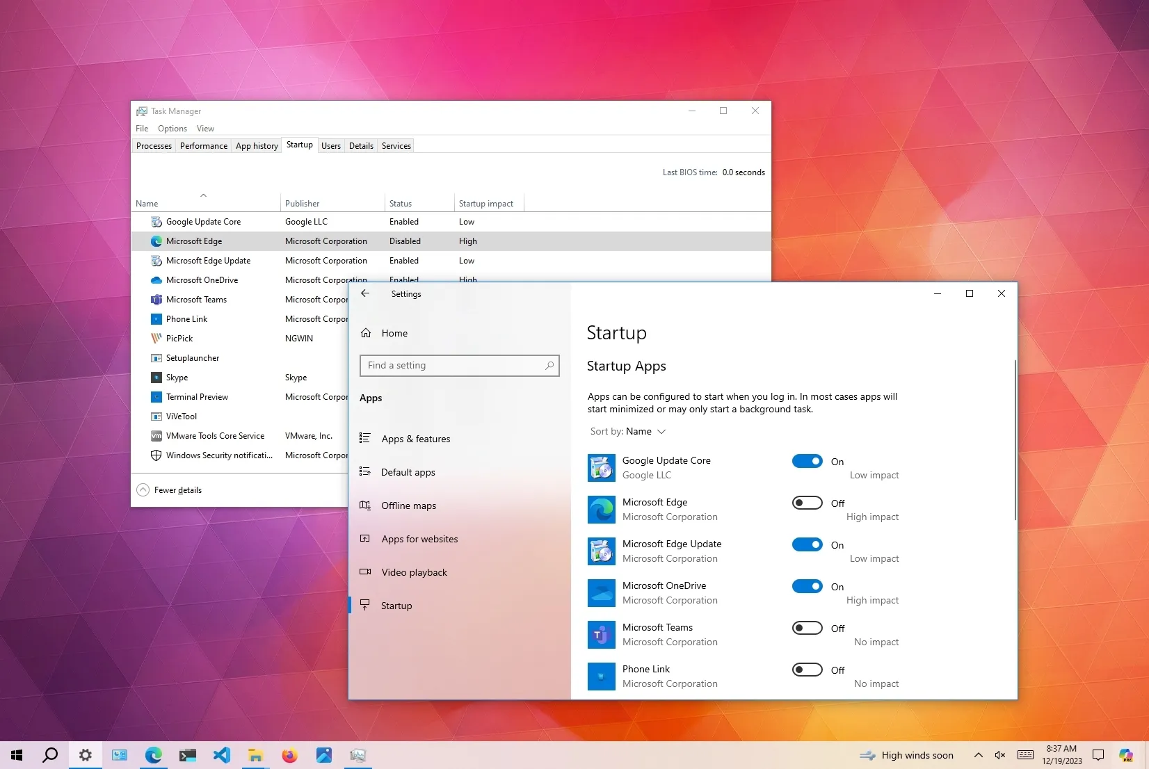 如何在 Windows 10 上启动时添加或停止应用程序 - 数字指南