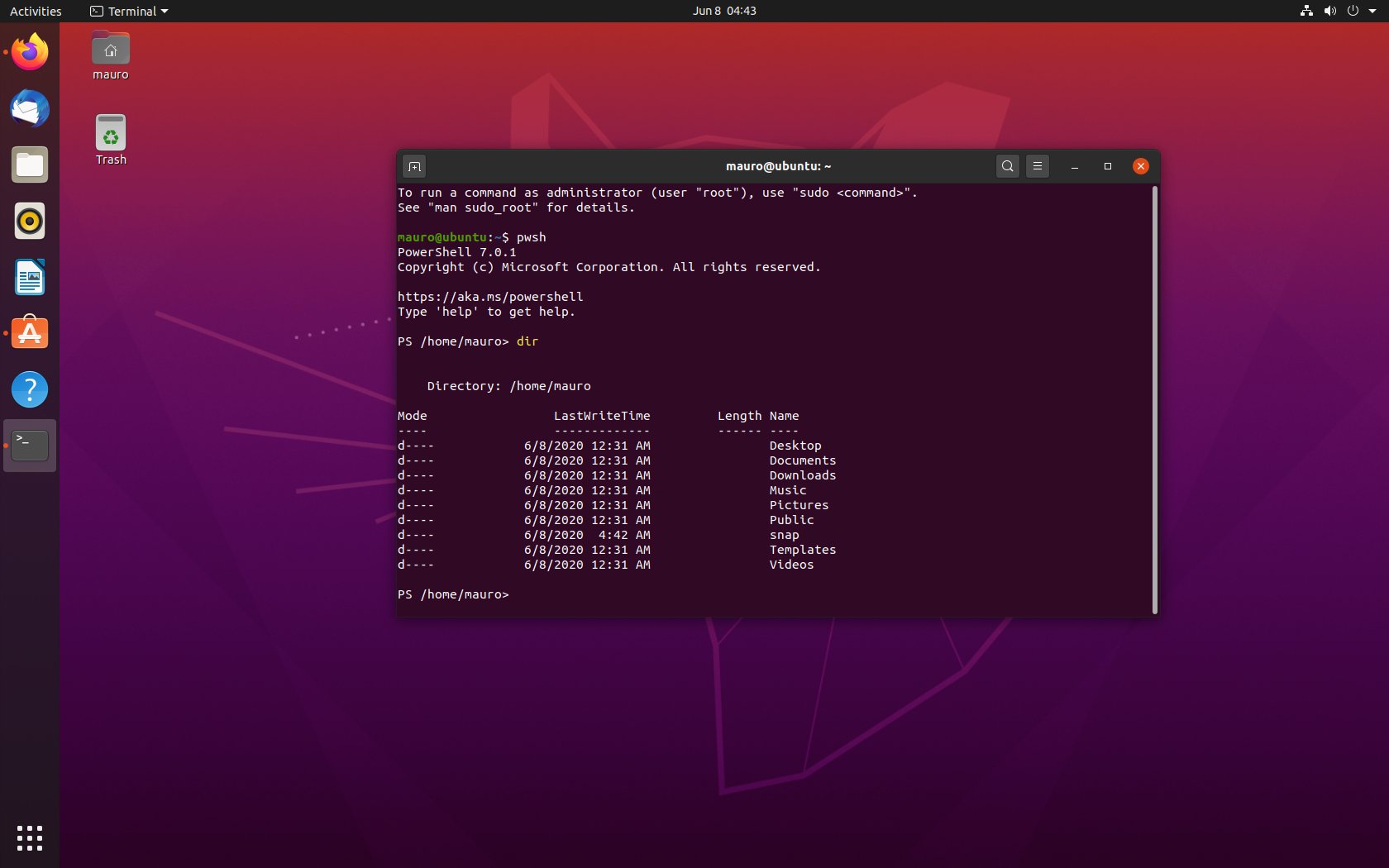 如何在 Linux 上安装 PowerShell 7