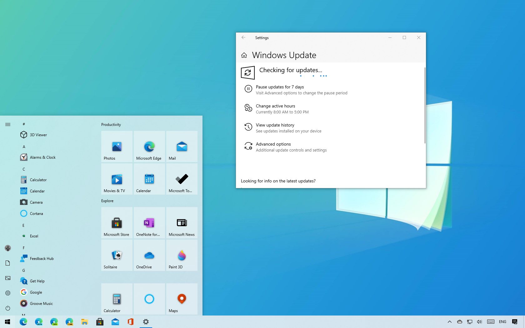 Windows 10 20H2 将于 10 月 20 日起可供下载