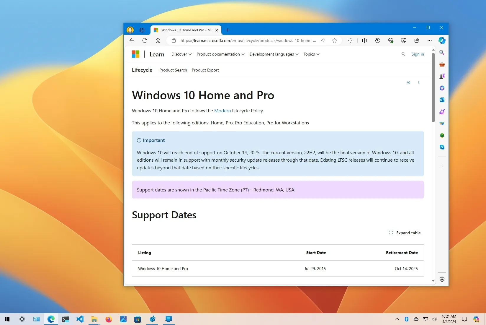 Windows 10 支持将于 2025 年 10 月 14 日结束 - 数字指南