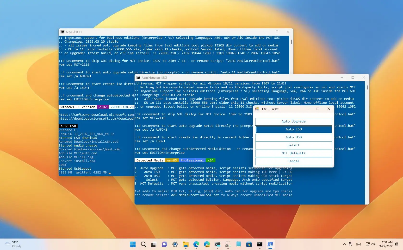 如何使用 MediaCreationTool.bat 脚本下载 Windows 11 - 数字指南