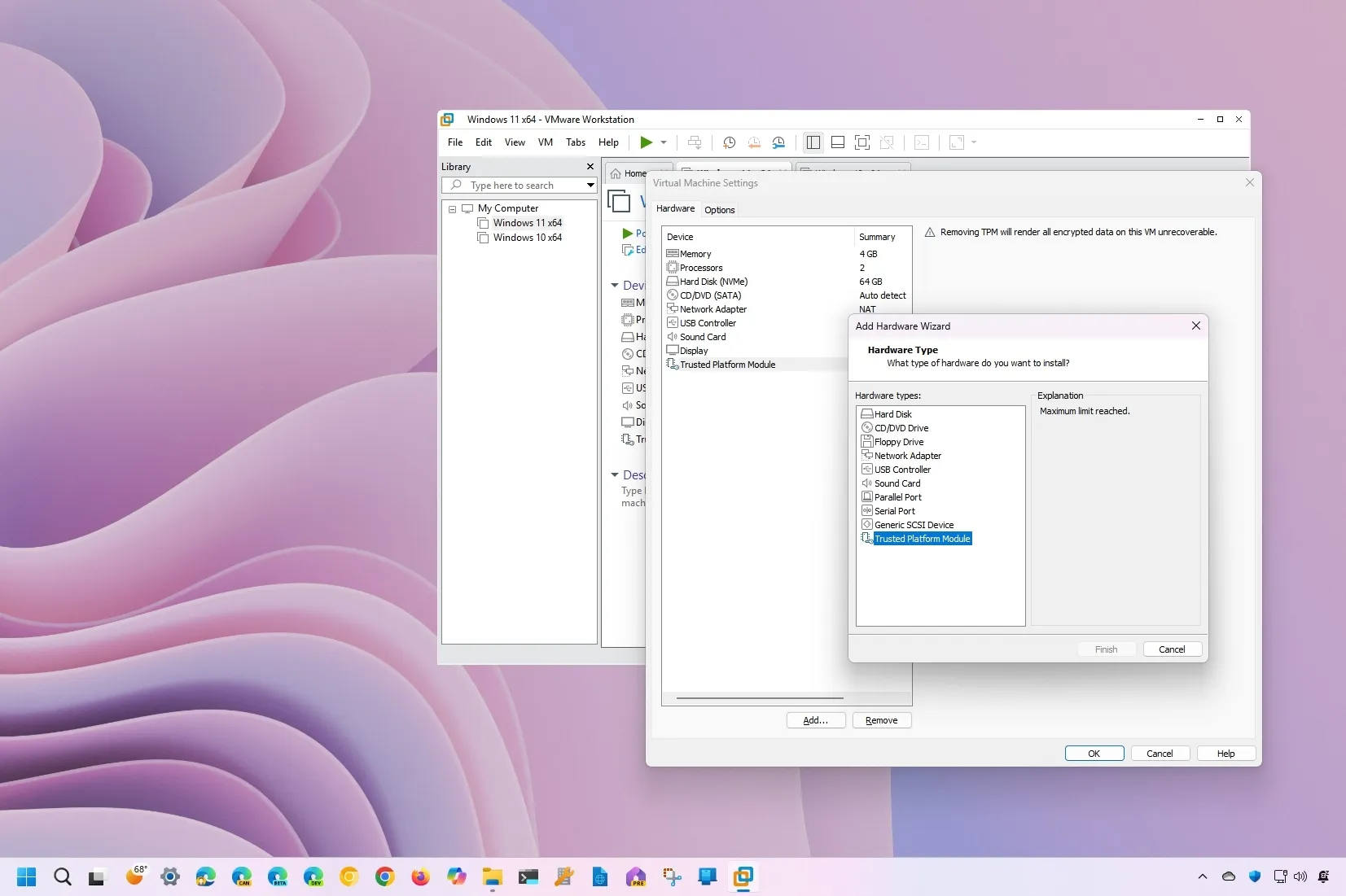 如何在 Vmware 上启用 Tpm 和安全启动以安装 Windows 11 数字指南
