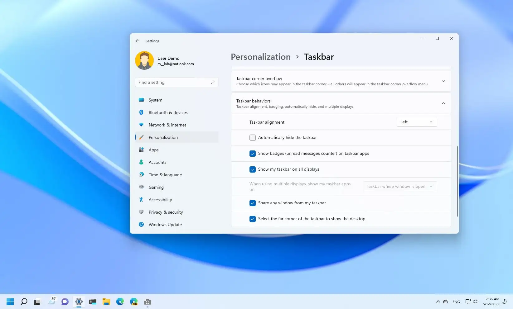 如何在 Windows 11 上将任务栏移动到第二台显示器 - 数字指南