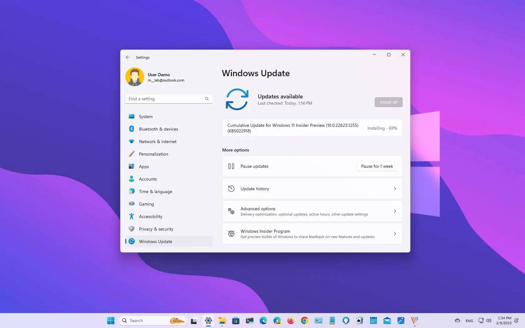 Windows 11 build 22623.1255 (KB5022918) 在 Beta 通道中推出 - 数字指南