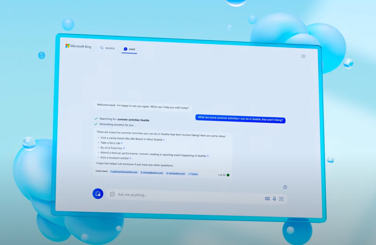 Bing Chat AI 现在无需 Microsoft 帐户即可使用 - 数字指南