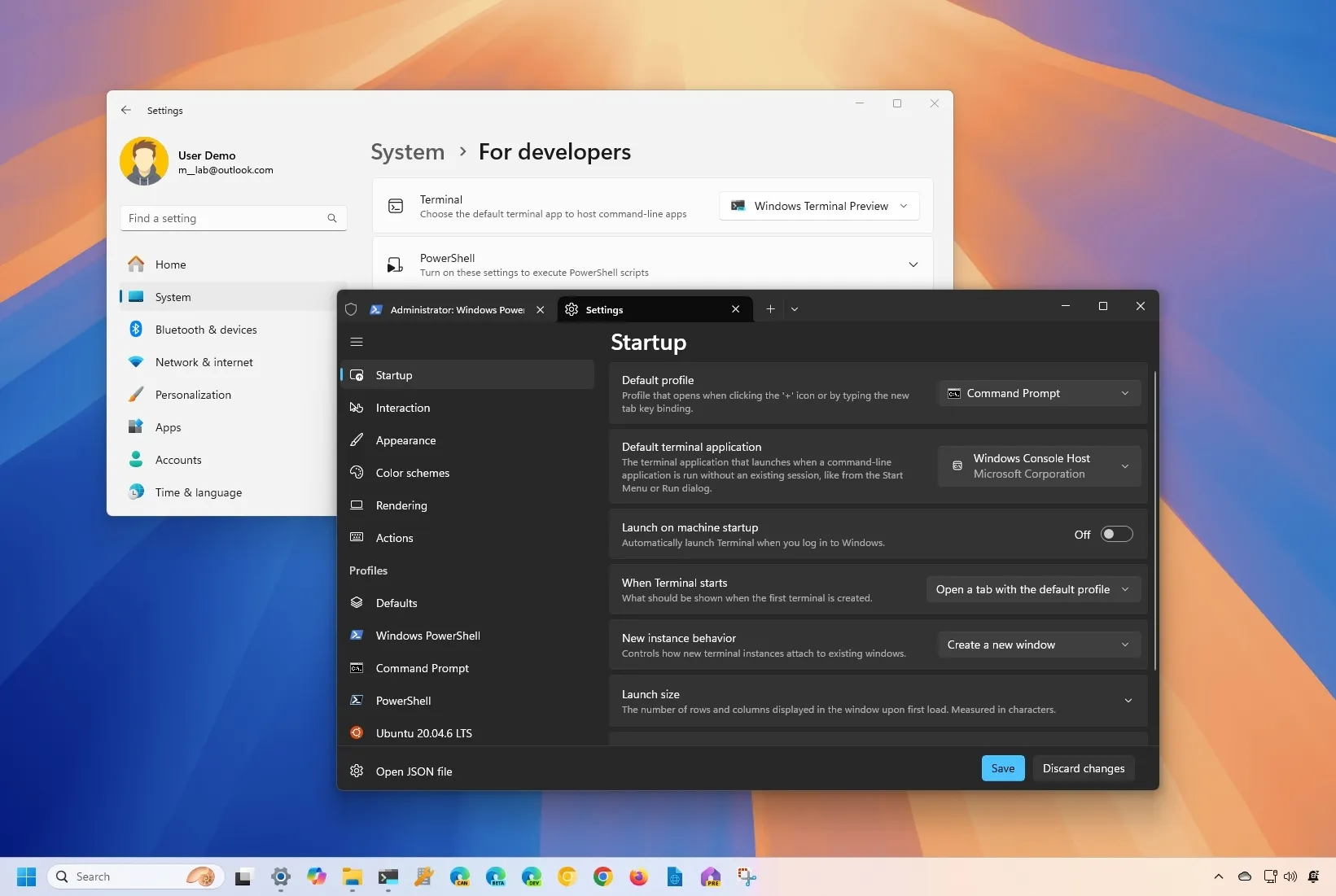 如何将命令提示符、powershell 或 Wsl 设置为 Windows 终端的默认应用程序 数字指南 3571