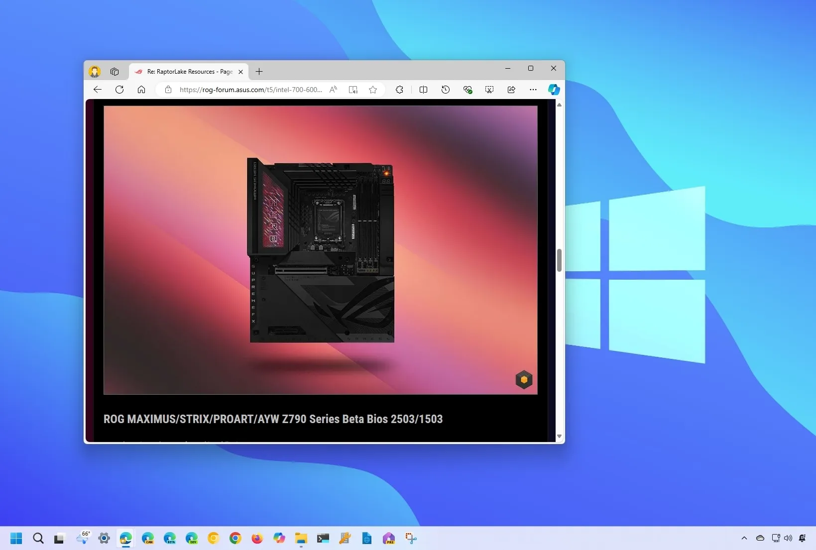 如何安装华硕 BIOS (UEFI) 更新以修复 Windows 11 上的 Intel 13 和 14 CPU 问题 - 数字指南