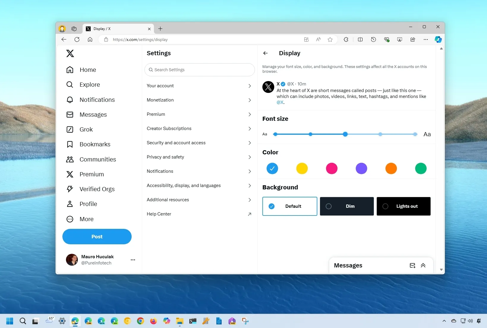 如何在网络上将 X (Twitter) 主题从深色模式更改为浅色模式 - 数字指南