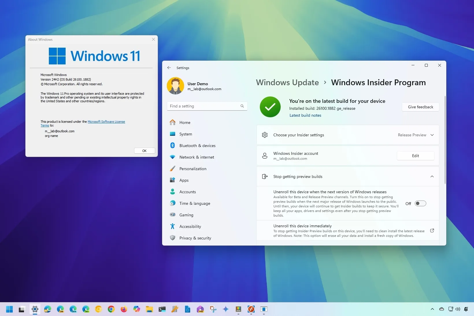 如何从 Insider 计划中取消注册 Windows 11 24H2 PC，而无需重新安装 - 数字指南