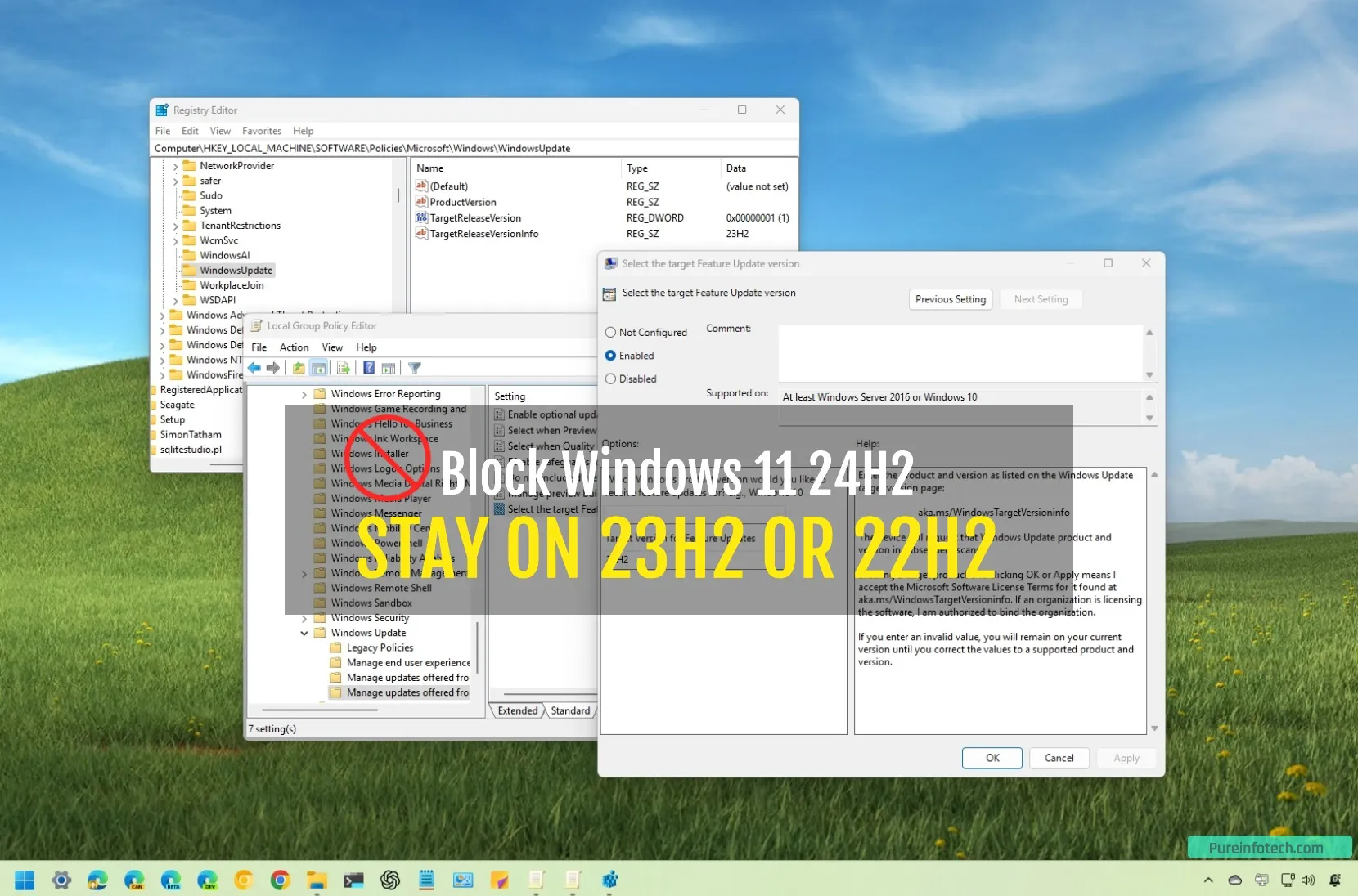 如何阻止Windows 11 24H2自动更新23H2版本 - 数字指南