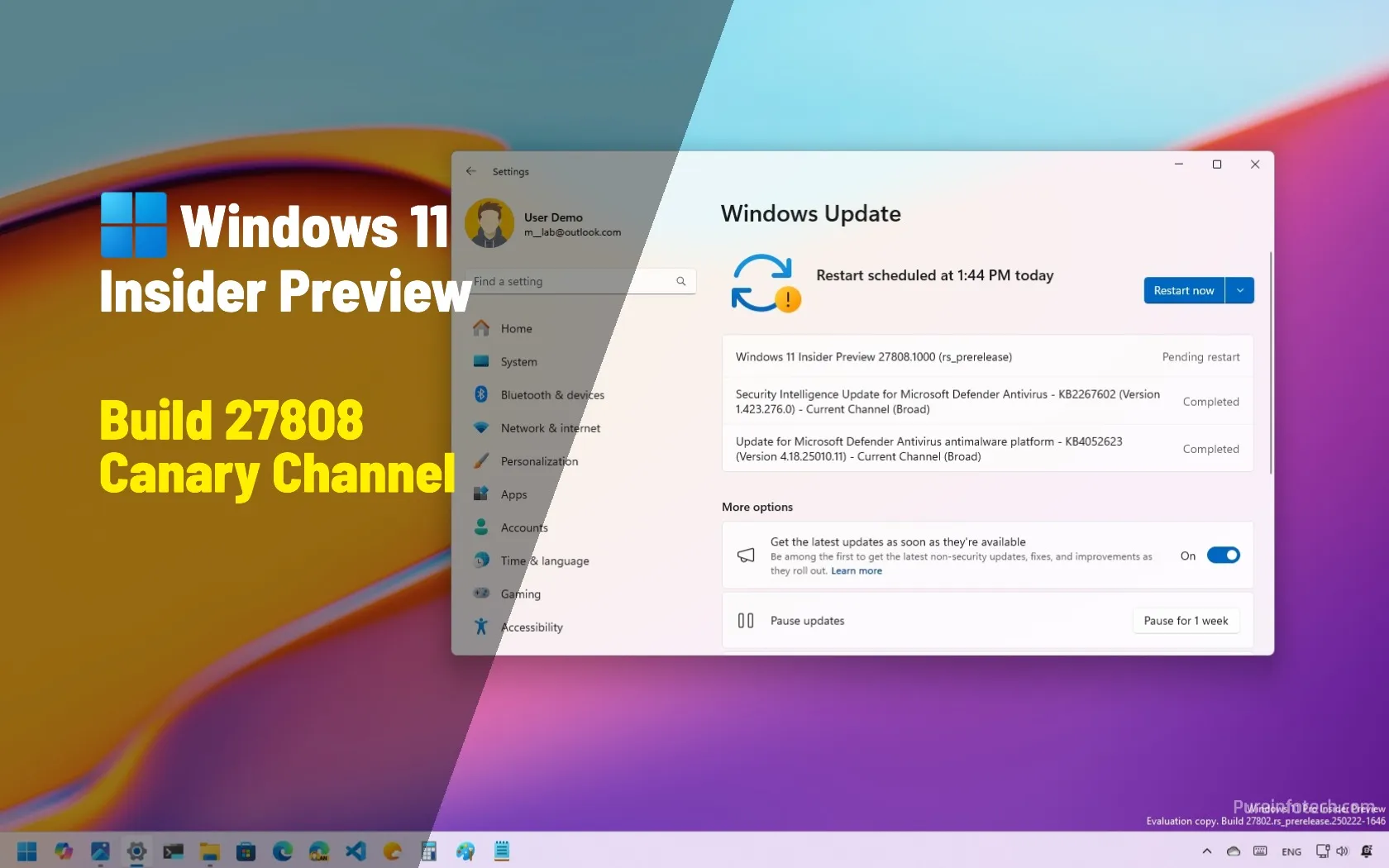 为Windows 11构建27808添加了Canary Channel中的任务管理器更改