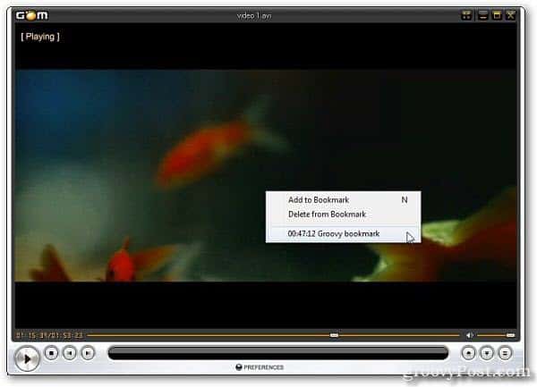 GOM播放器：如何為視頻添加書籤 - 数字指南