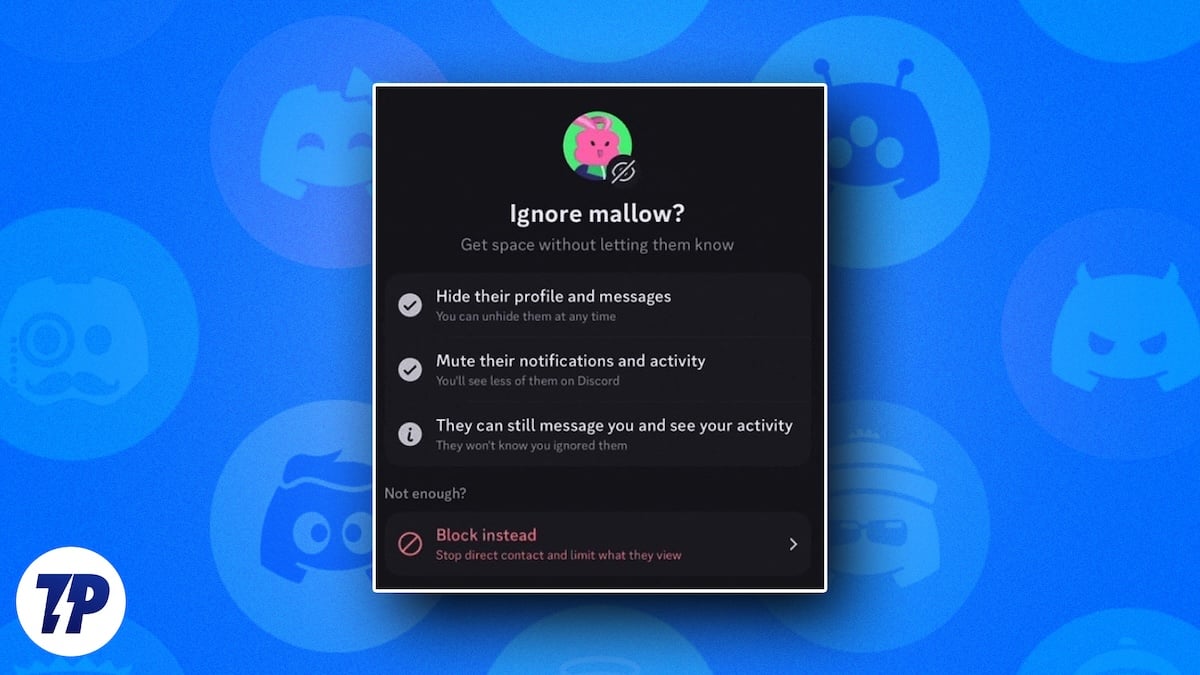 什麼是新的Discord忽略功能？阻止有何不同？ - 数字指南