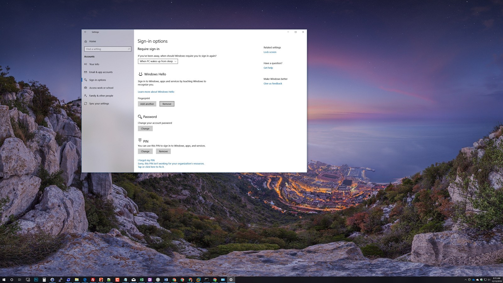 如何修正 Windows 10 上的 Windows Hello 指紋問題 - 数字指南