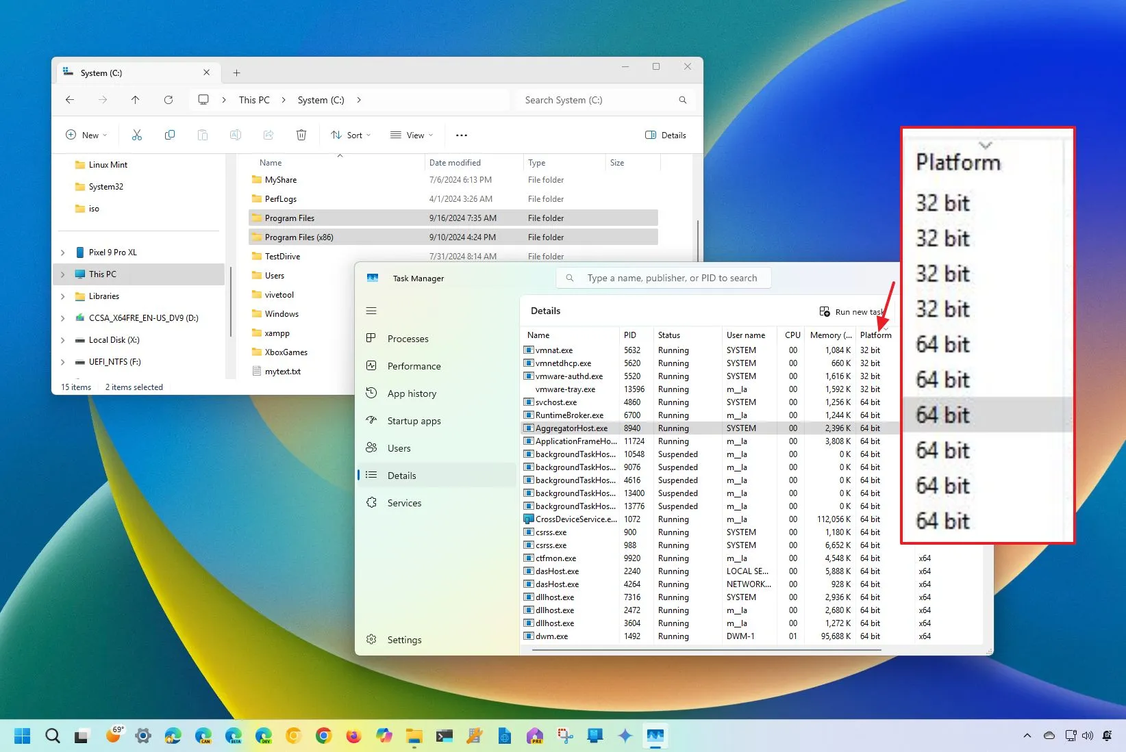 如何在 Windows 11、10 上檢查應用程序是 64 位還是 32 位 - 数字指南