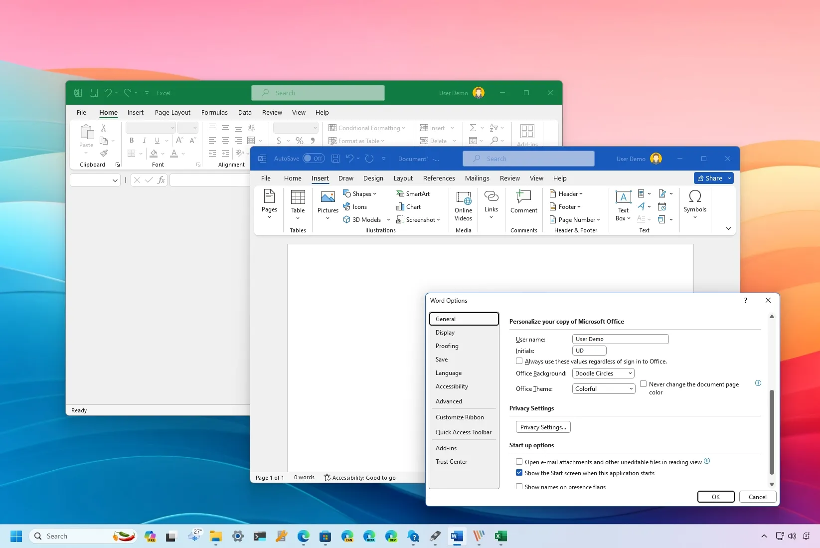 如何在 Windows (2024) 上變更 Office（365、2021、2019、2016）應用程式顏色主題 - 数字指南