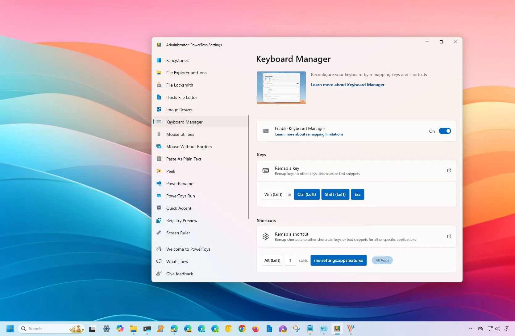 如何在 Windows 11、10 上重新對應鍵盤按鍵 - 数字指南