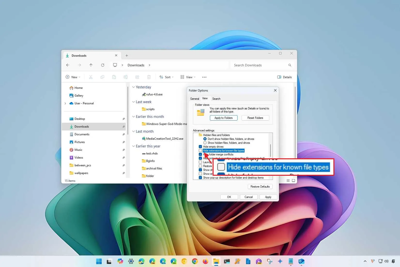 如何在 Windows 11 上顯示文件擴展名 - 数字指南