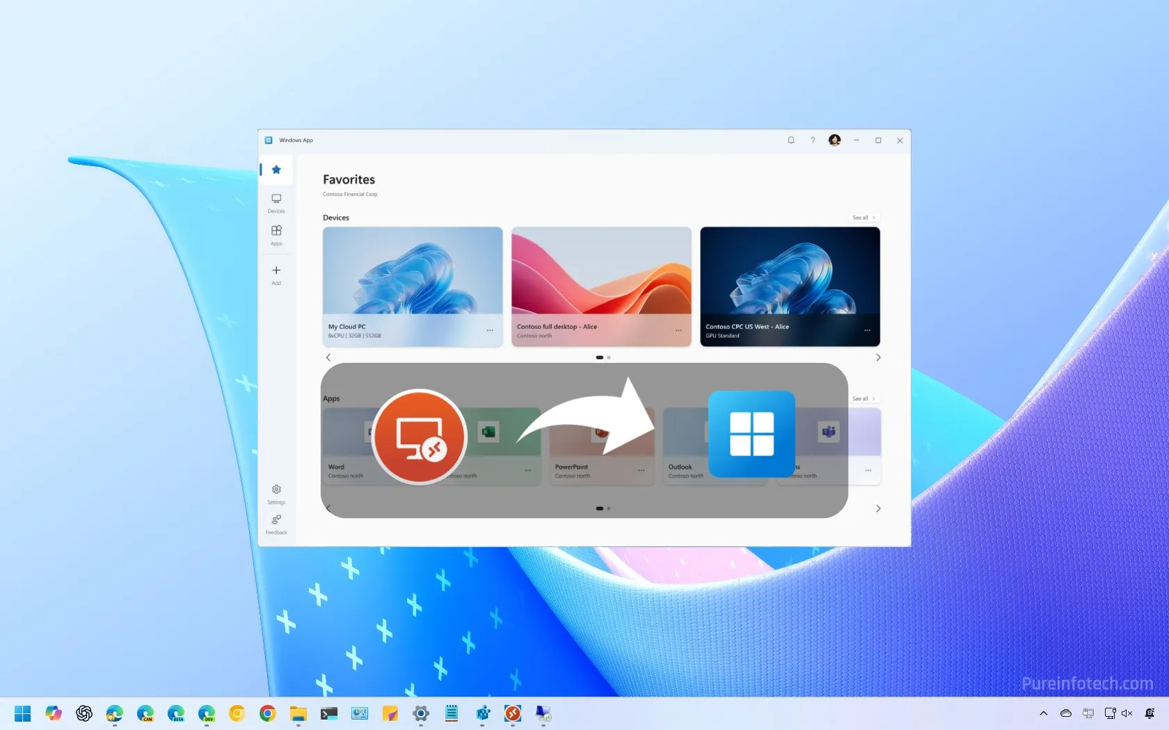 Microsoft 從 2025 年 5 月 27 日起停用 Windows 11（和 10）遠程桌面應用程序，轉而使用 Windows 應用 ...