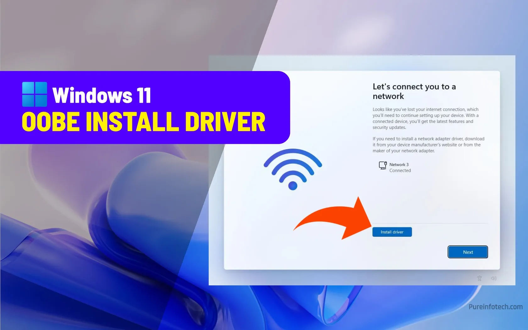 如何在Windows 11的OOBE期間手動安裝缺失的網絡驅動程序